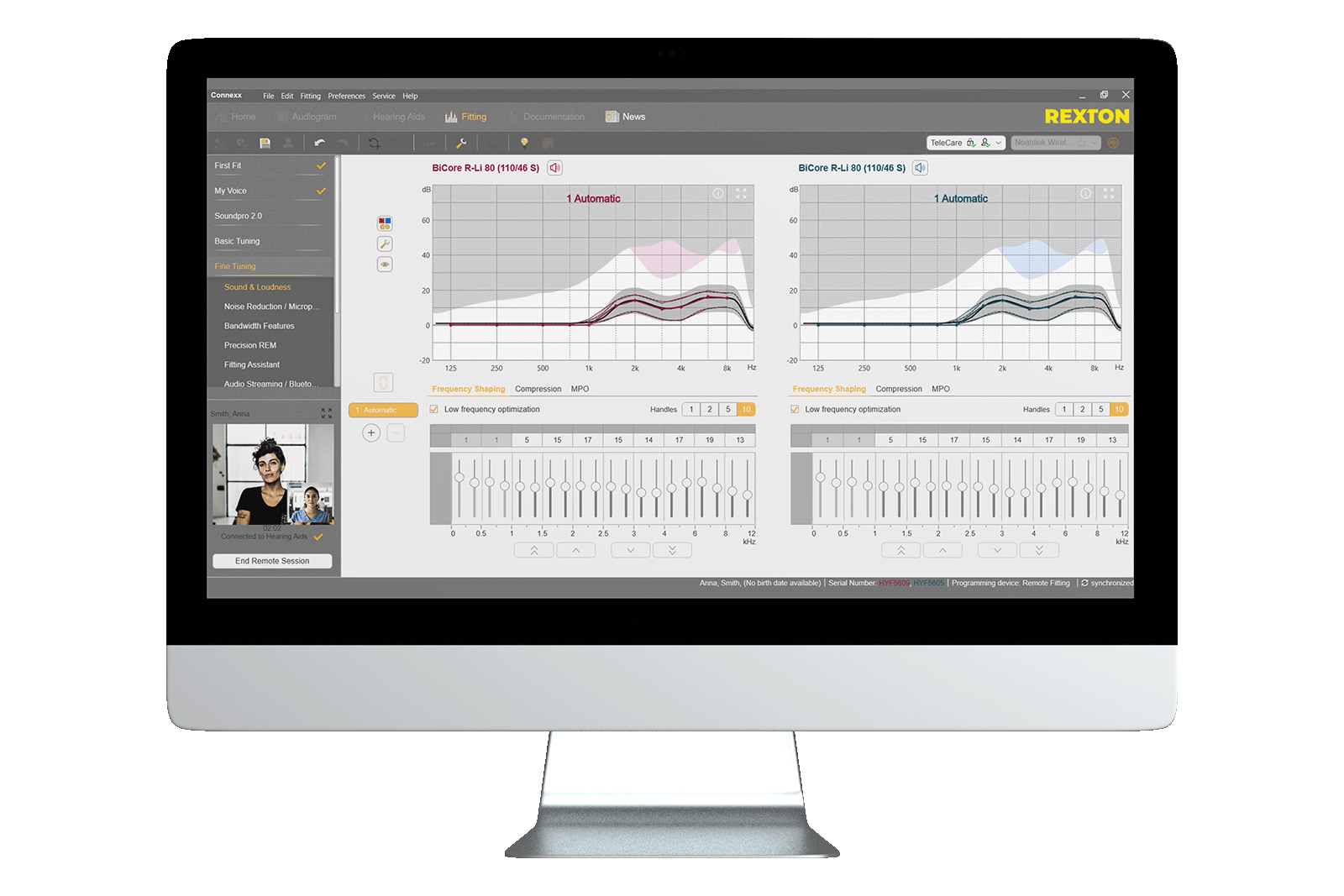 TeleCare - Remote hearing aid care | Rexton