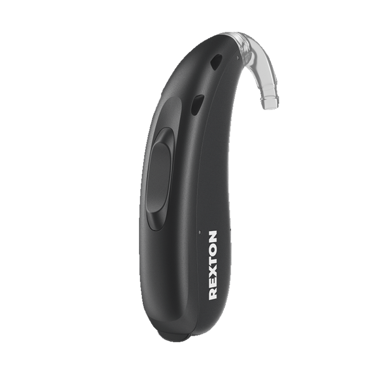 BiCore BTE hearing aids with long battery life | Rexton